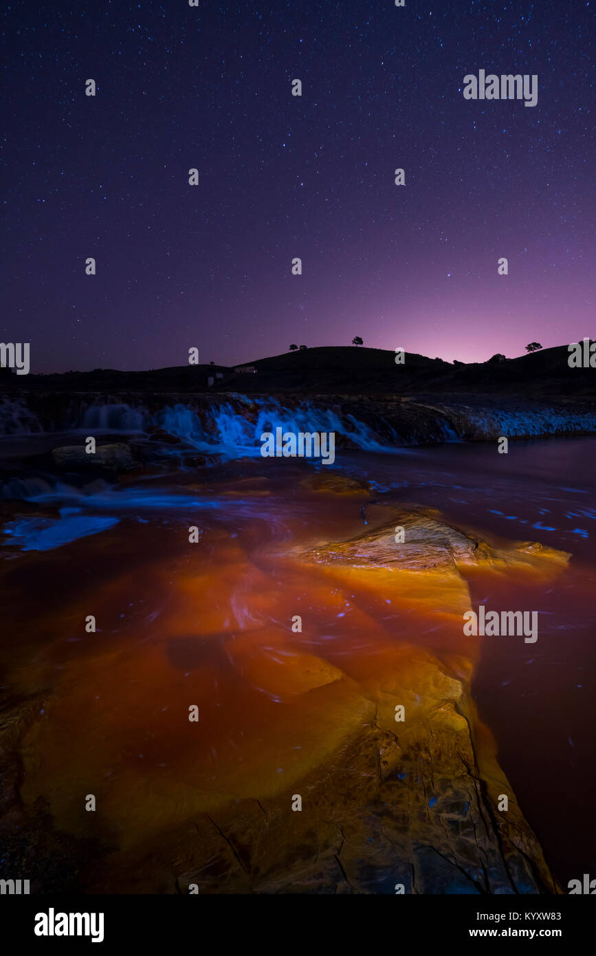 Río Tinto - Red River, Sierra Morena, Gulf of Cádiz, Huelva, Andalucia ...