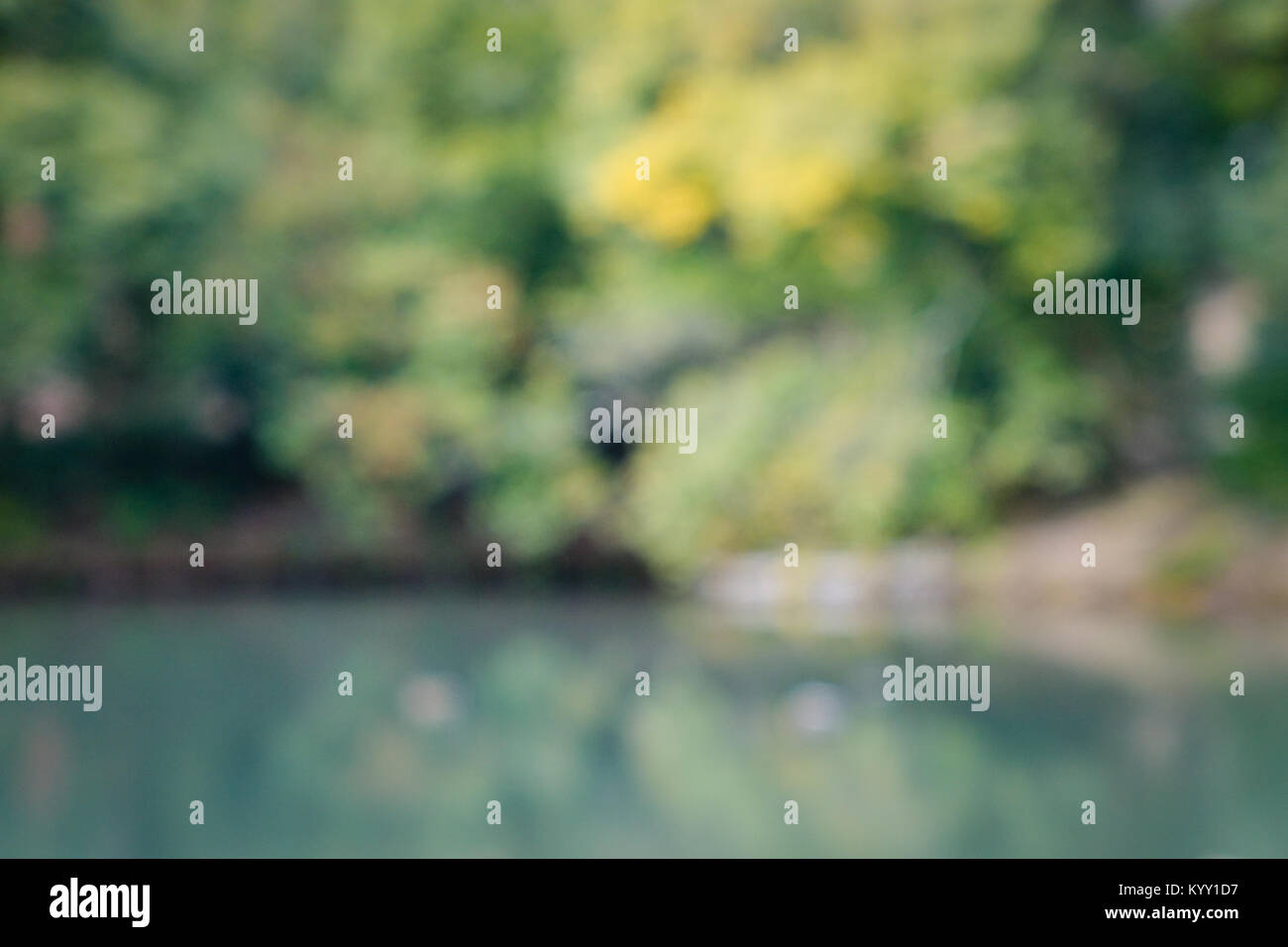 Blurred of nature background. Japanese garden with a pond Stock Photo ...