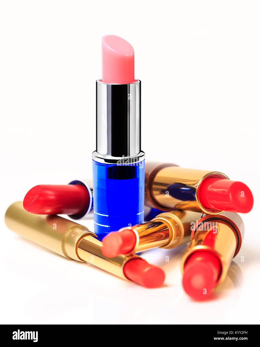 Lipsticks metallic hi-res stock photography and images - Alamy