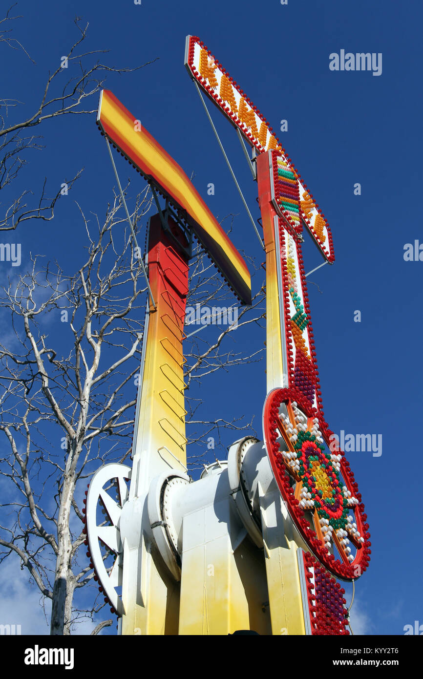 Big circle and blue sky in Izmir, Turkey Stock Photo - Alamy
