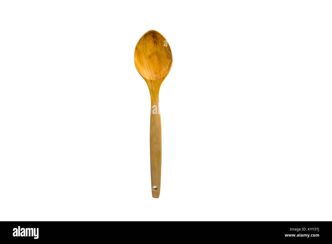 Wooden kitchen tools, serving stuff like spoon, isolated on white ...