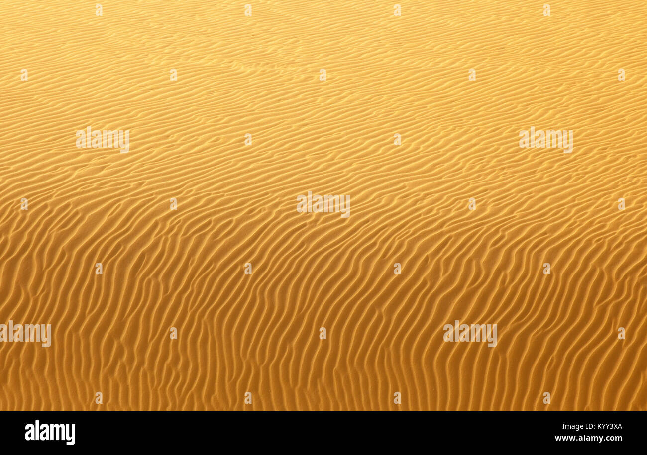 ripples in the desert sand Stock Photo - Alamy