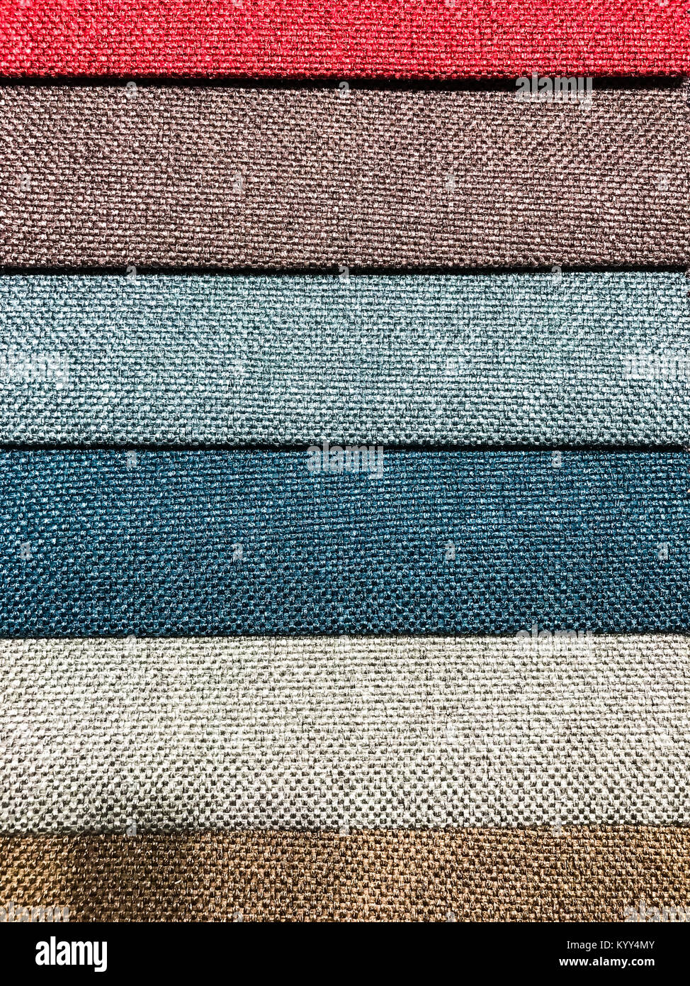 Background and texture of multi-colored fabrics. Studio Photo Stock ...