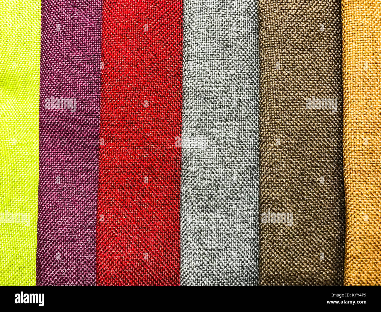 Background and texture of multi-colored fabrics. Studio Photo Stock ...