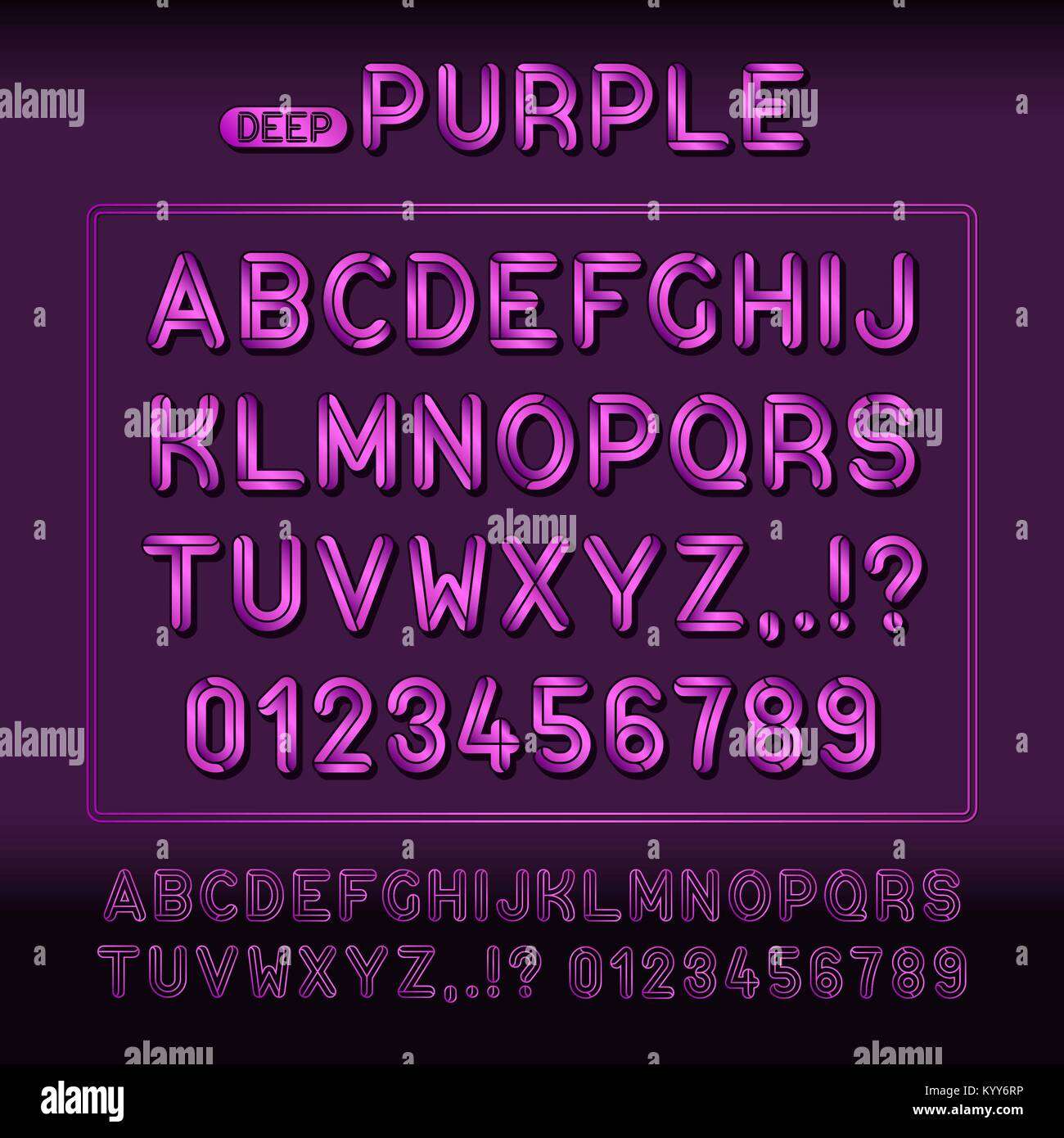 Embossed Typeface High Resolution Stock Photography and Images - Alamy