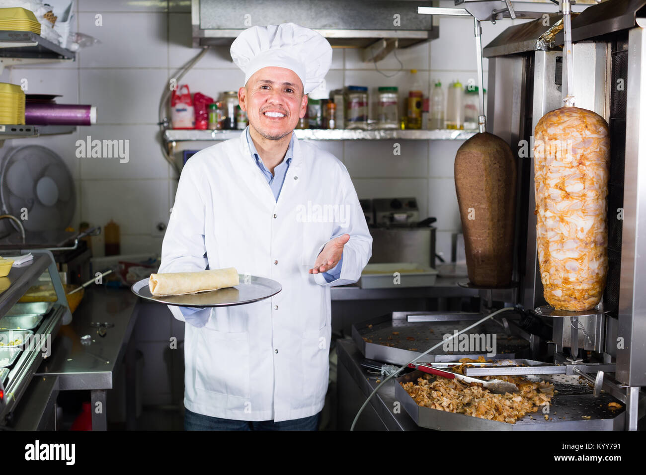 Kebab man hi-res stock photography and images - Alamy
