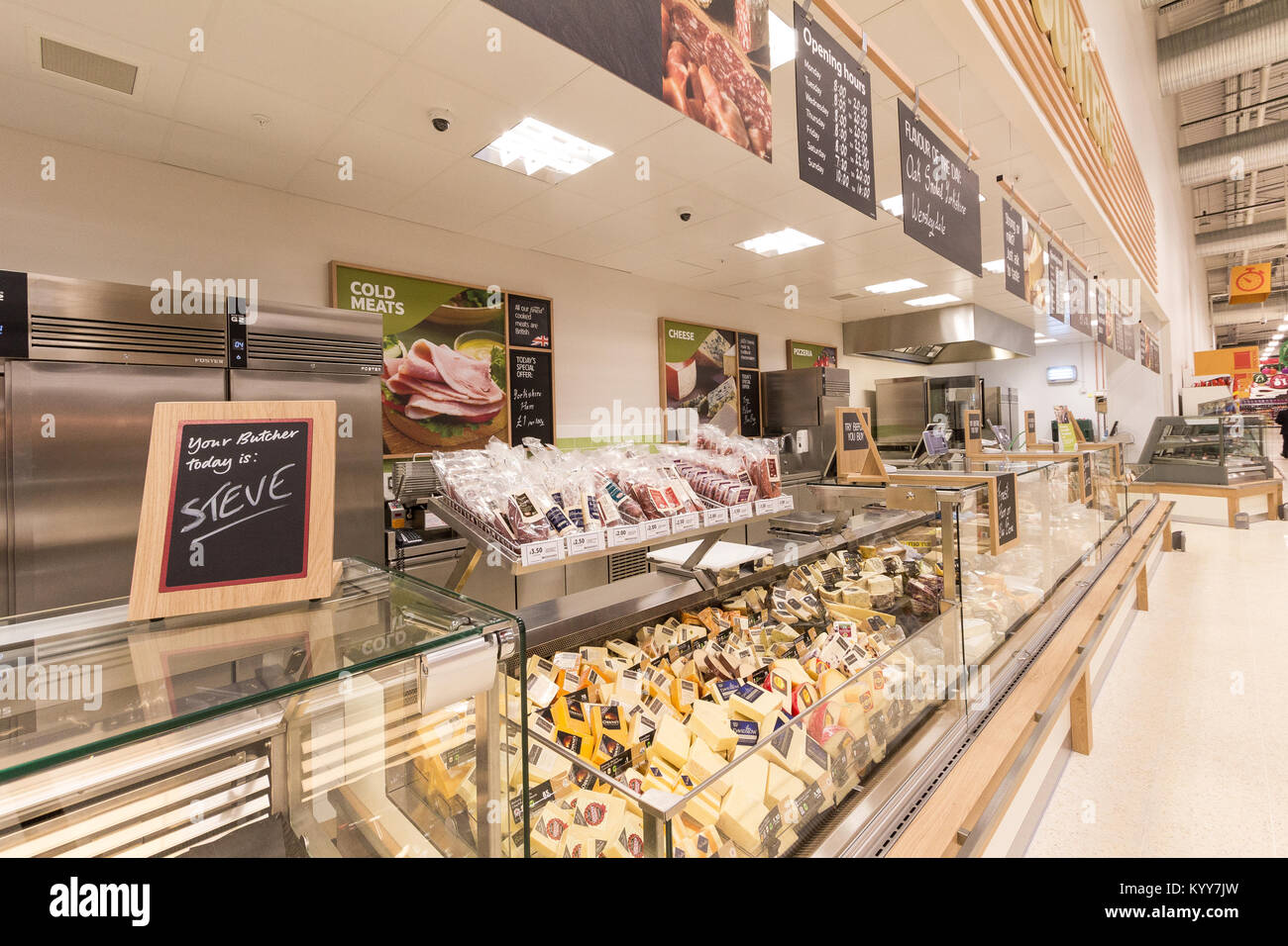 Tesco counter hi-res stock photography and images - Alamy