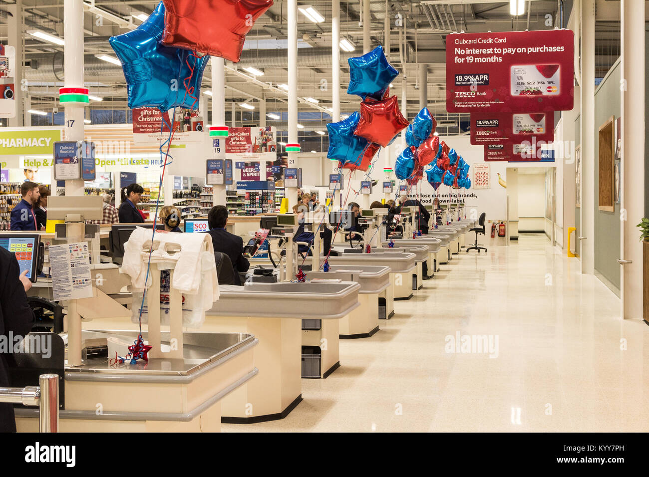 Tesco Extra, Rotherham, Yorkshire UK Stock Photo - Alamy