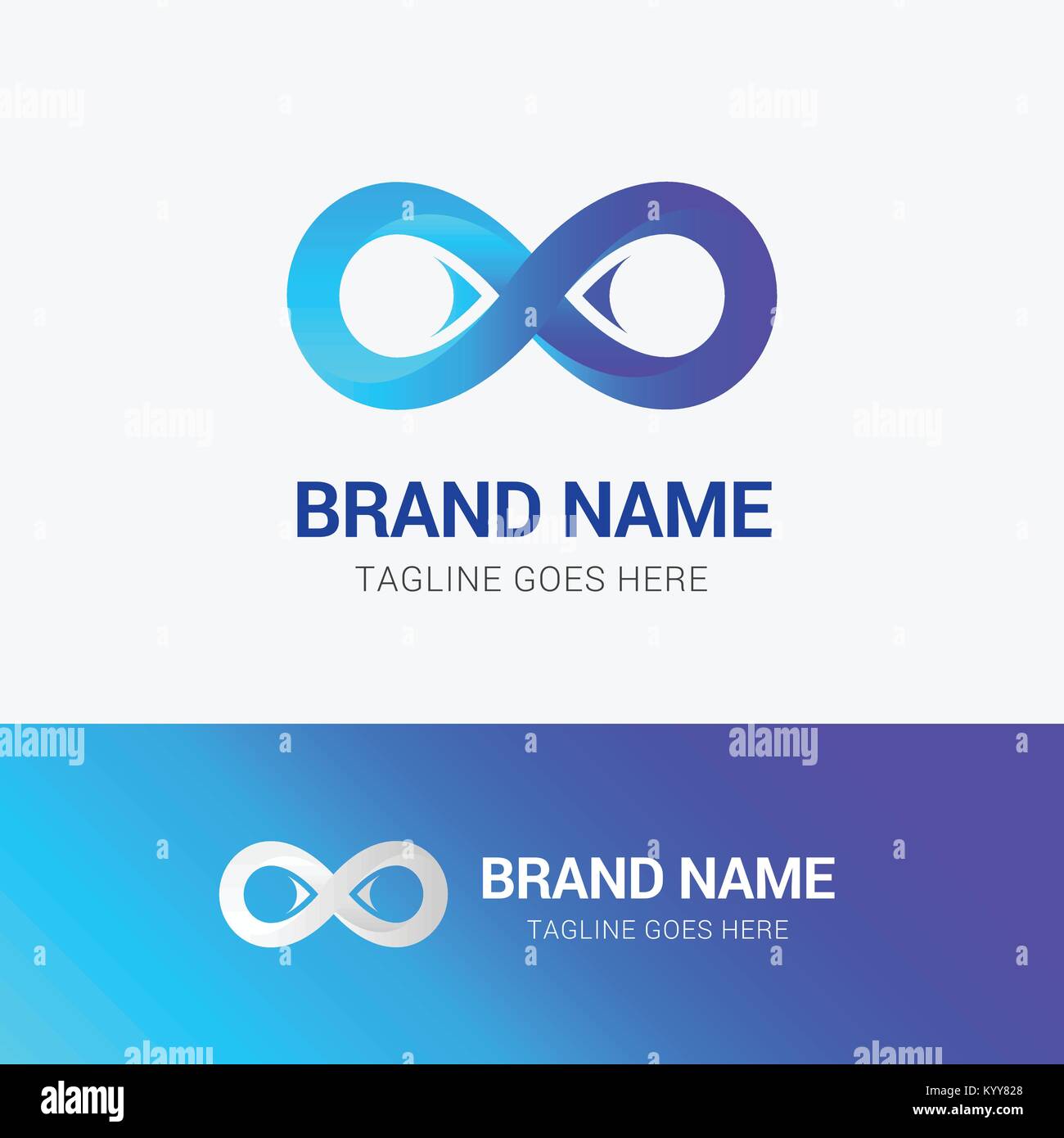 Infinity logo Stock Vector Images - Alamy