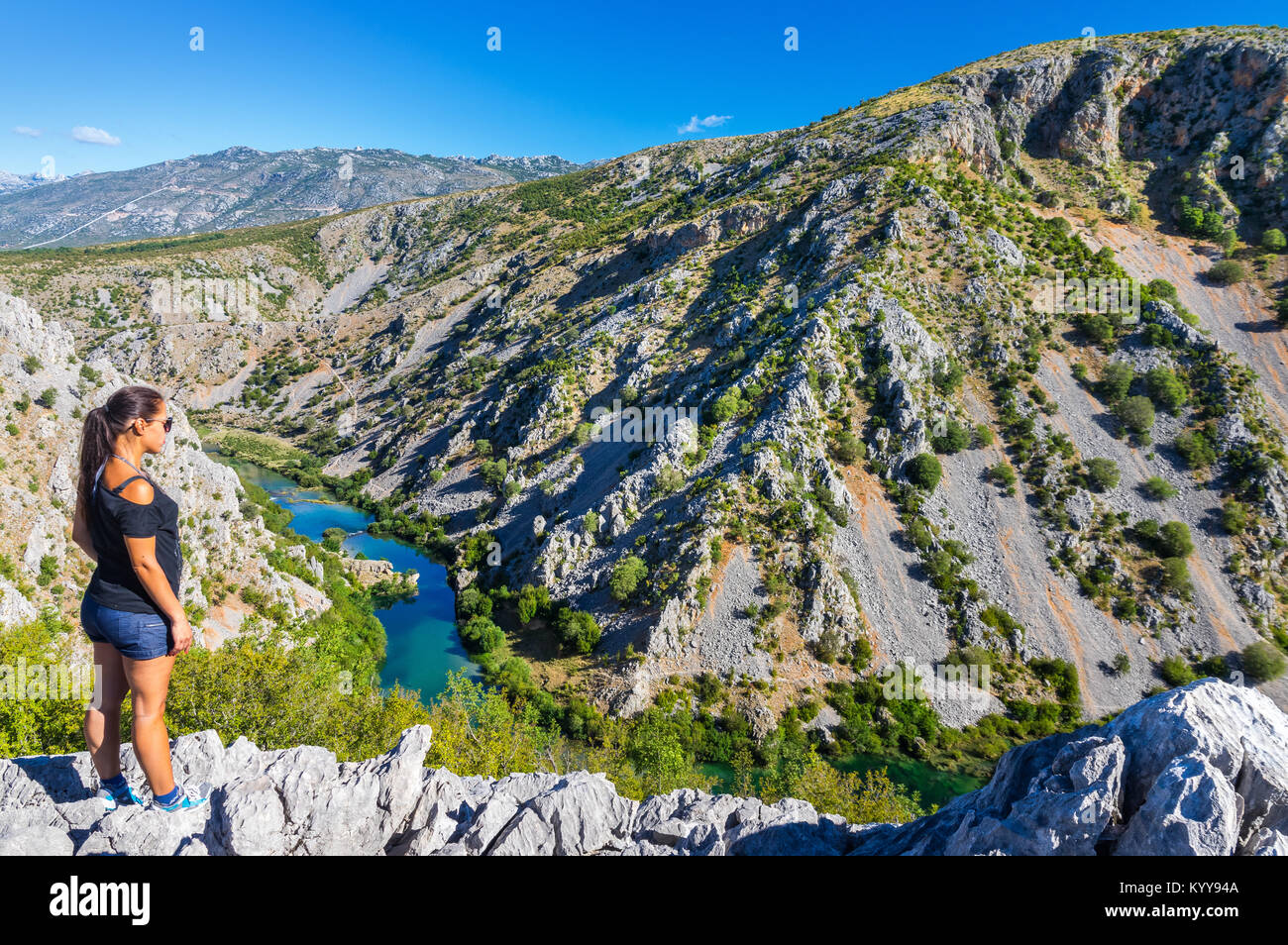 Zrmanja river Croatia Stock Photo - Alamy