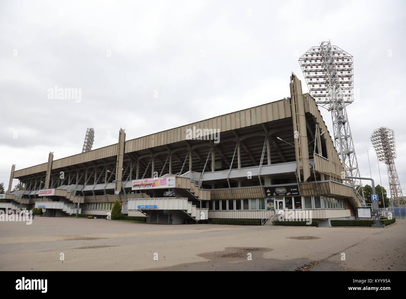 Daugava national stadium hi-res stock photography and images - Alamy