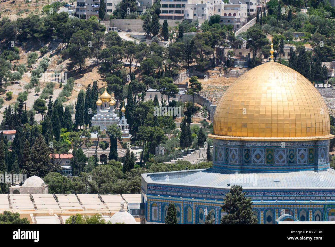 At the Ramparts Walk in Jerusalem, Israel Stock Photo - Alamy