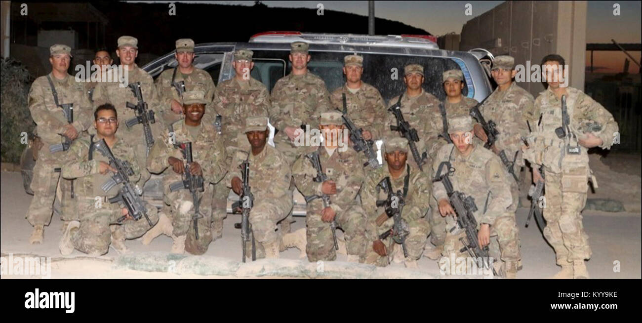 Battalion commander and command sergeant major of 1st Battalion, 6th ...