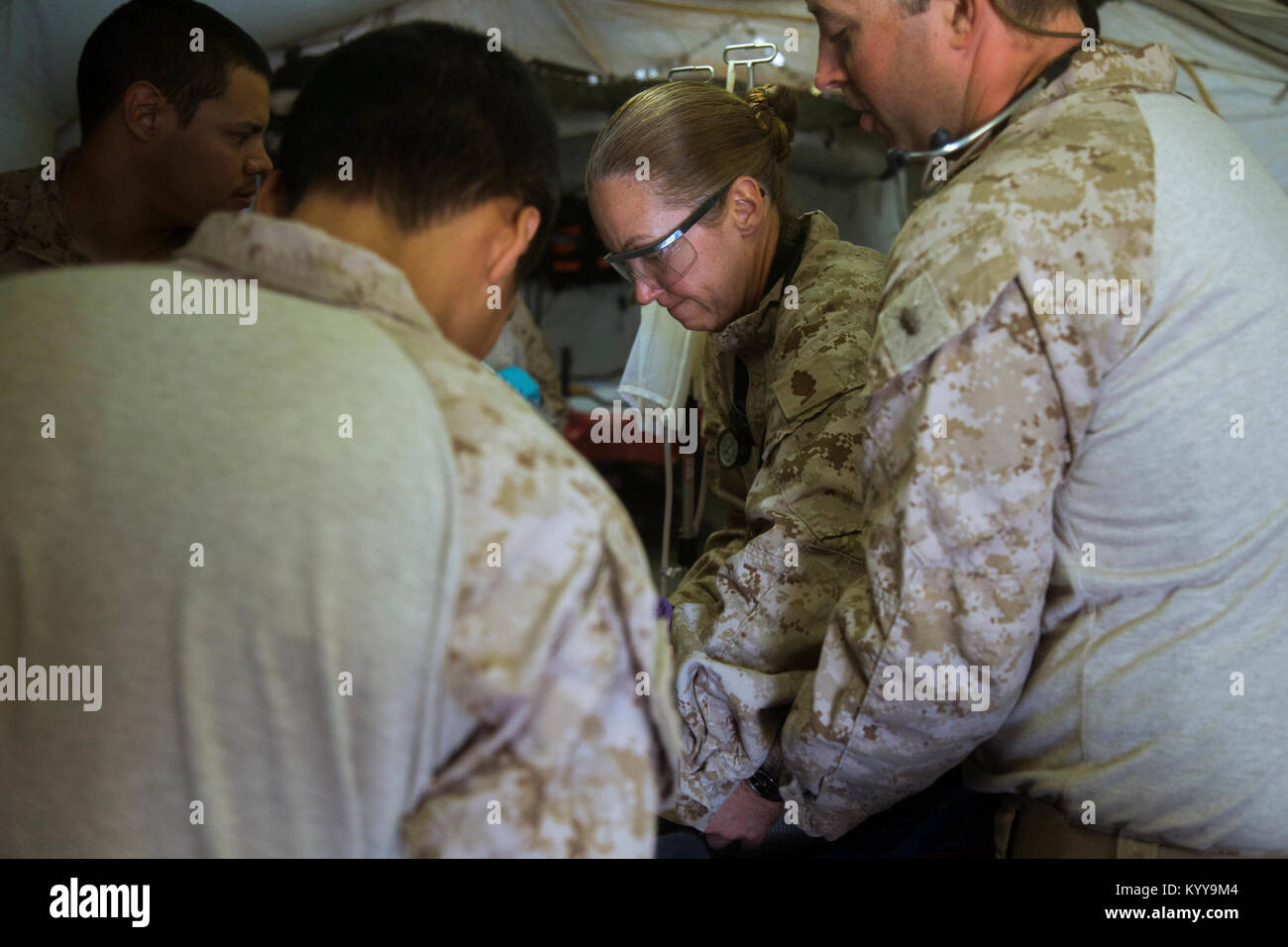 Sailor LT Tonya Lozier, a physician assistant with the Shock Trauma ...