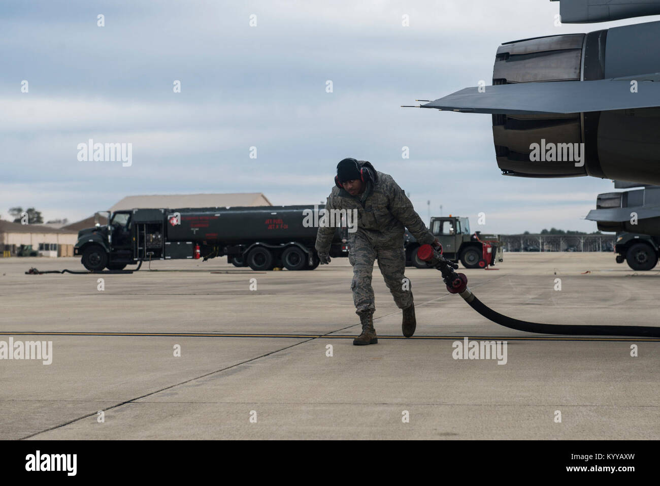 U.S. Air Force Airman 1st Class Reginald Box, 20th Logistics Readiness ...