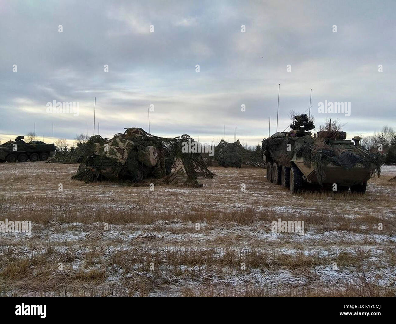 U.S., U.K., Polish, Croatian and Romanian Soldiers of Battle Group ...