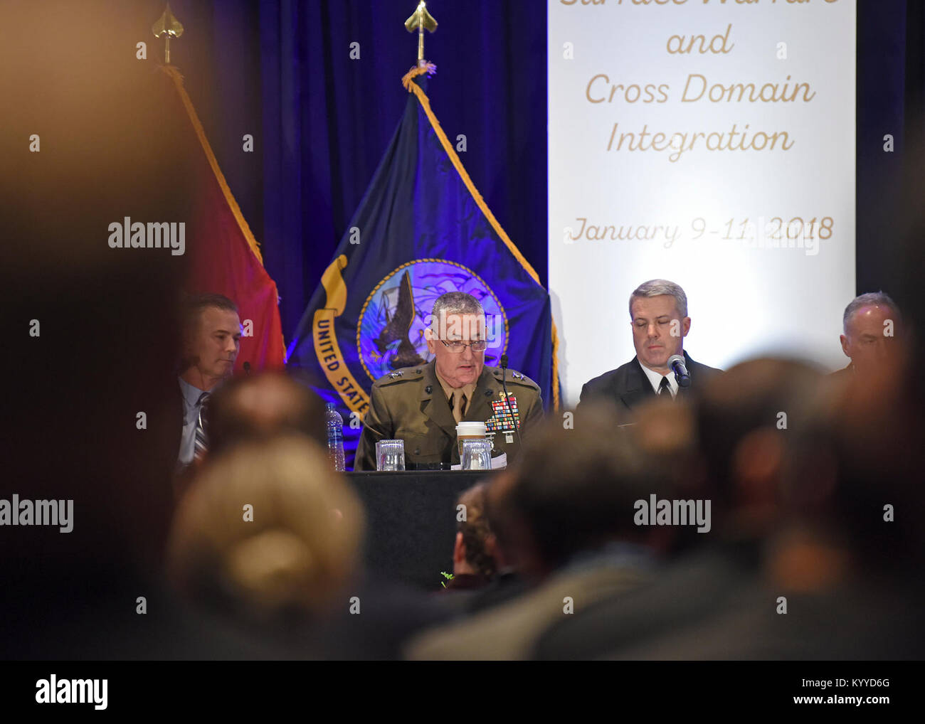 CITY, Va. (Jan. 10, 2018) U.S. Marine Corps Maj. Gen. Dave Coffman ...