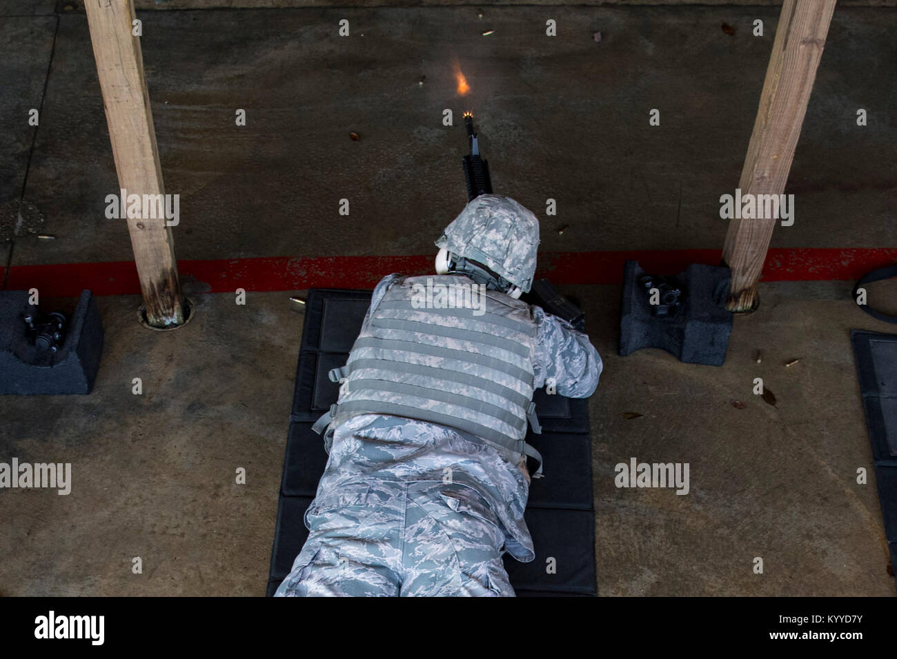 U.S. Air Force Lt. Col. Chad Board, the 130th Security Forces Squadron ...