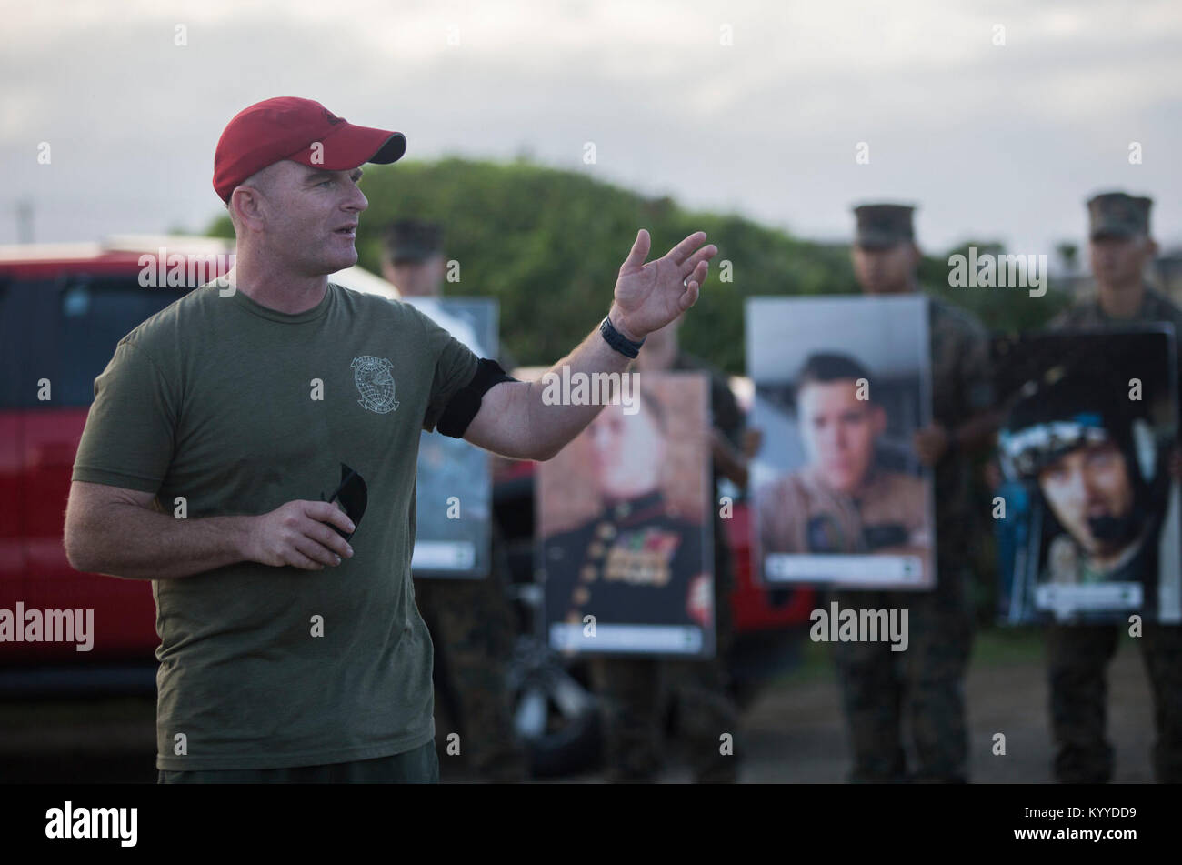 Lt. Col. Kevin Hunter, the commanding officer of Marine Heavy ...