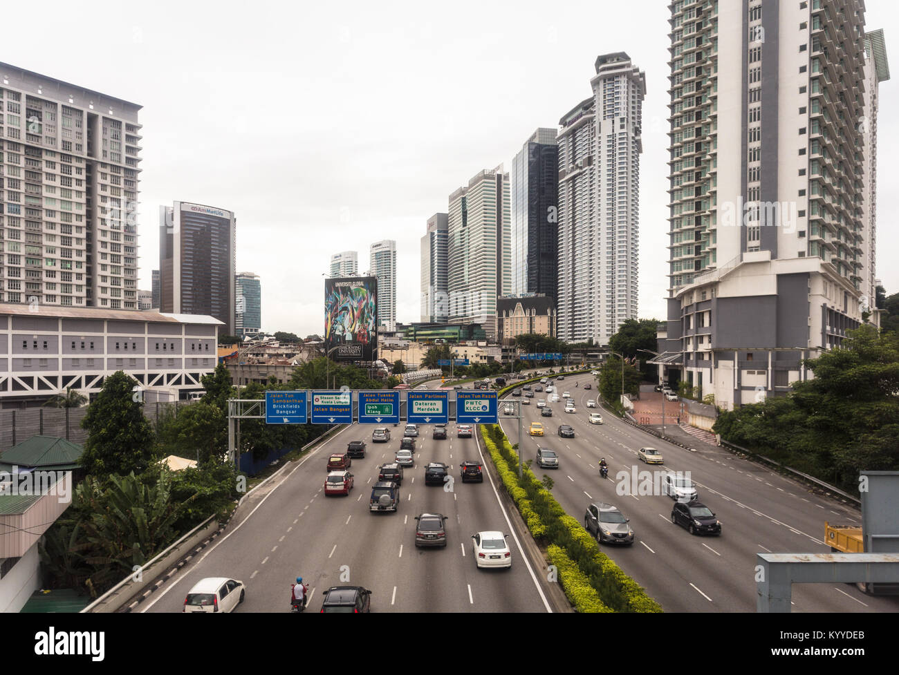 Kuala lumpur freeway hi-res stock photography and images - Alamy