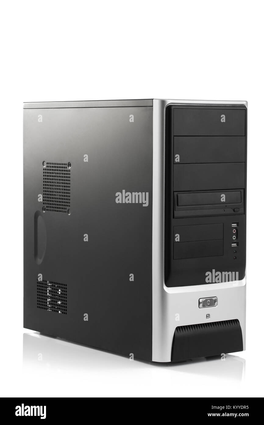 Old desktop pc Cut Out Stock Images & Pictures - Alamy