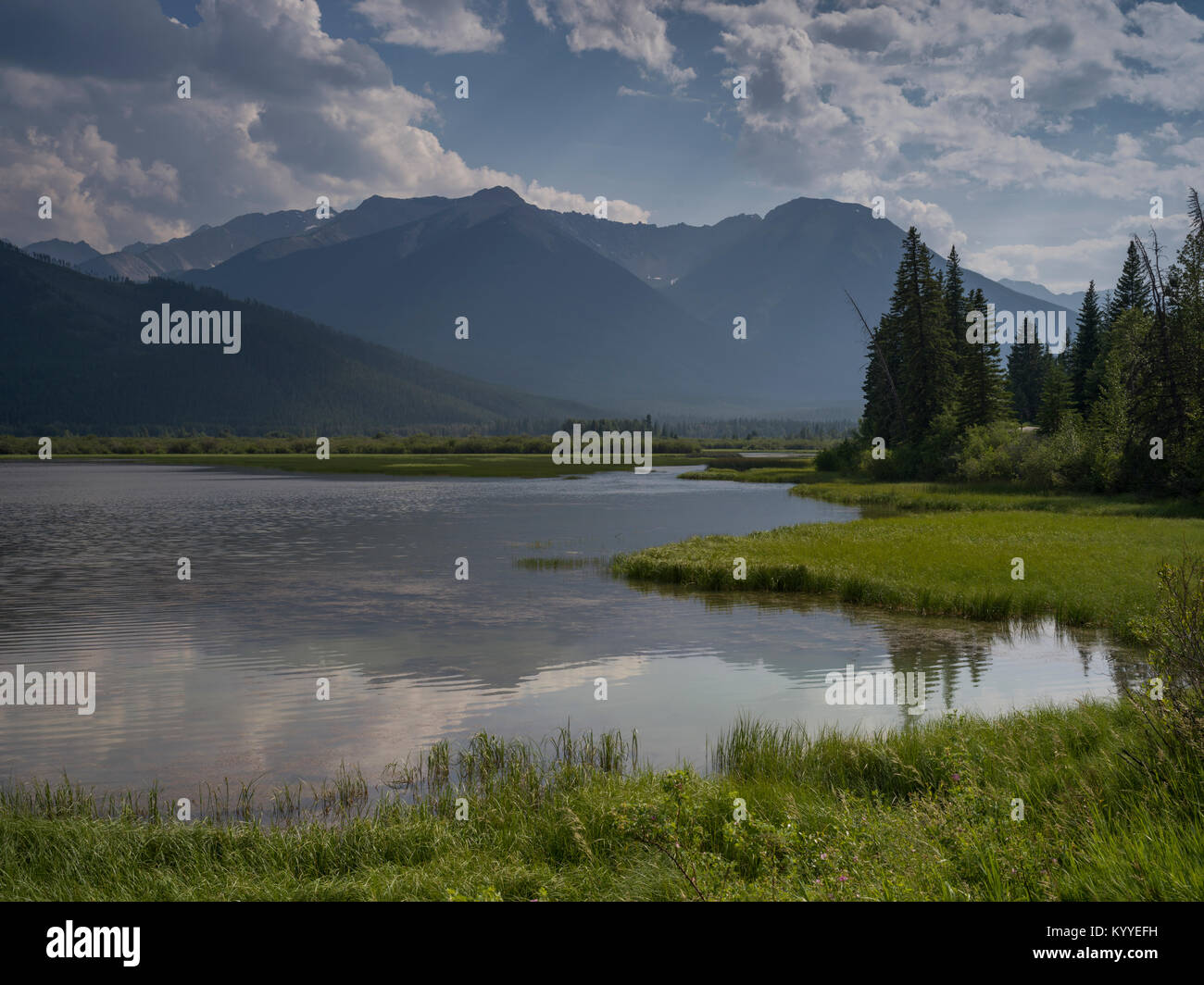 Moraine Lake, Banff National Park, Alberta, Canada Stock Photo - Alamy
