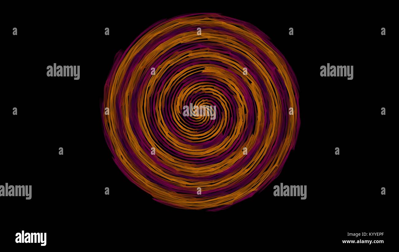 Abstract background. Abstract fire spiral on dark background. Flame ...