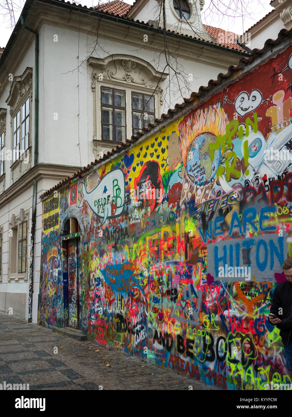 Czechoslovakia czech graffiti hi-res stock photography and images - Alamy