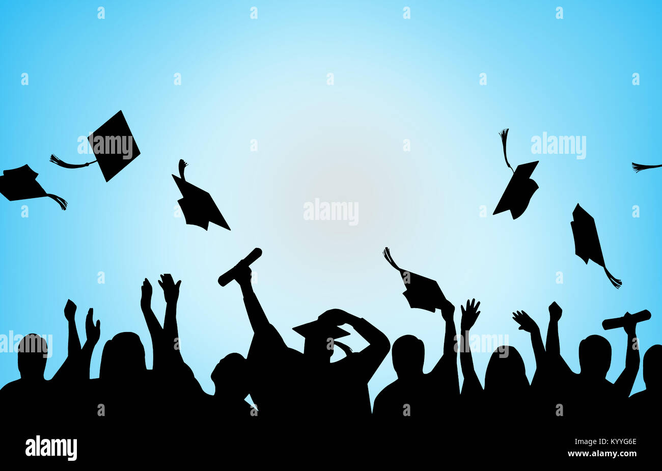 Graduation background hi-res stock photography and images - Alamy