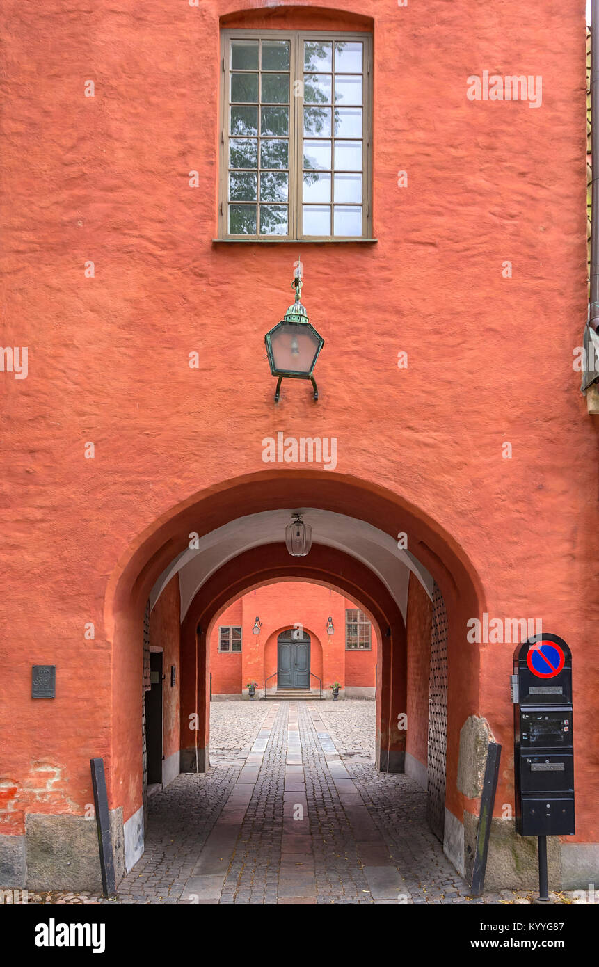 Gateway and gatehouse of Halmstad Castle, Halmstad Municipality ...