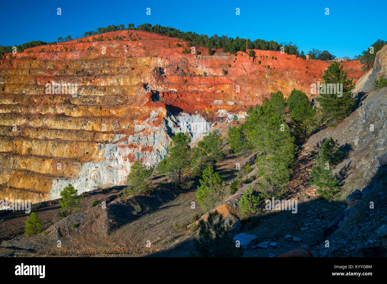 "Minas de Rio Tinto", Río Tinto - Red River, Sierra Morena, Gulf of ...