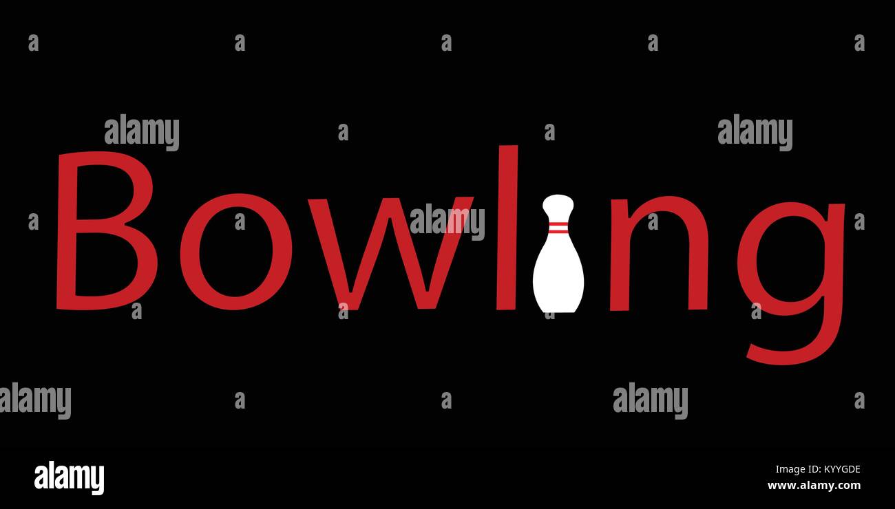 Ninepin bowling Stock Vector Images - Alamy