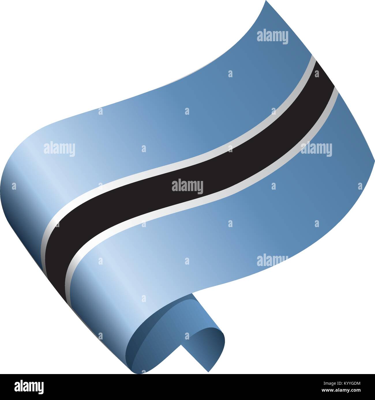 Botswana flag, vector illustration Stock Vector Image & Art - Alamy