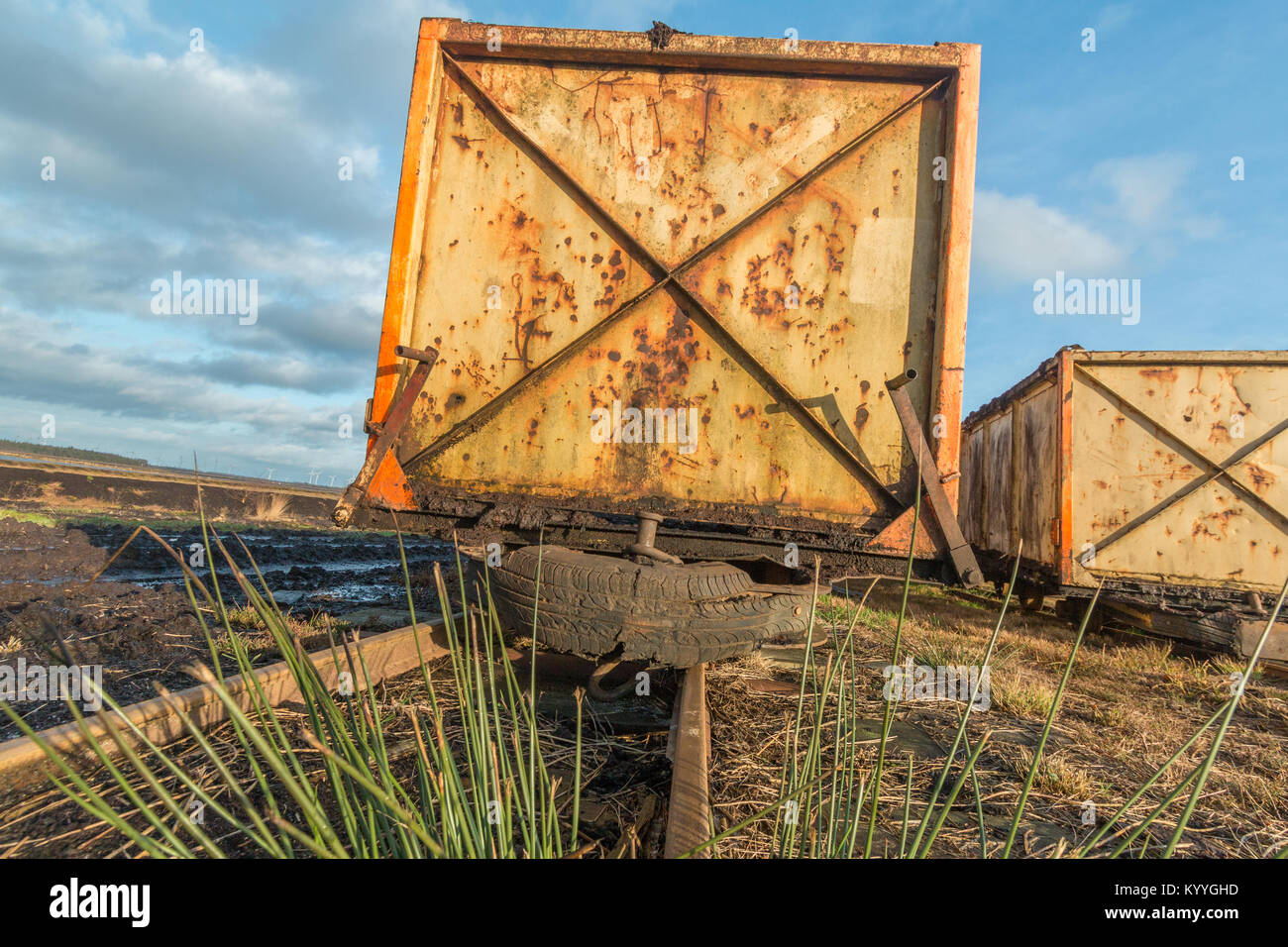 Old mining cart hi-res stock photography and images - Alamy
