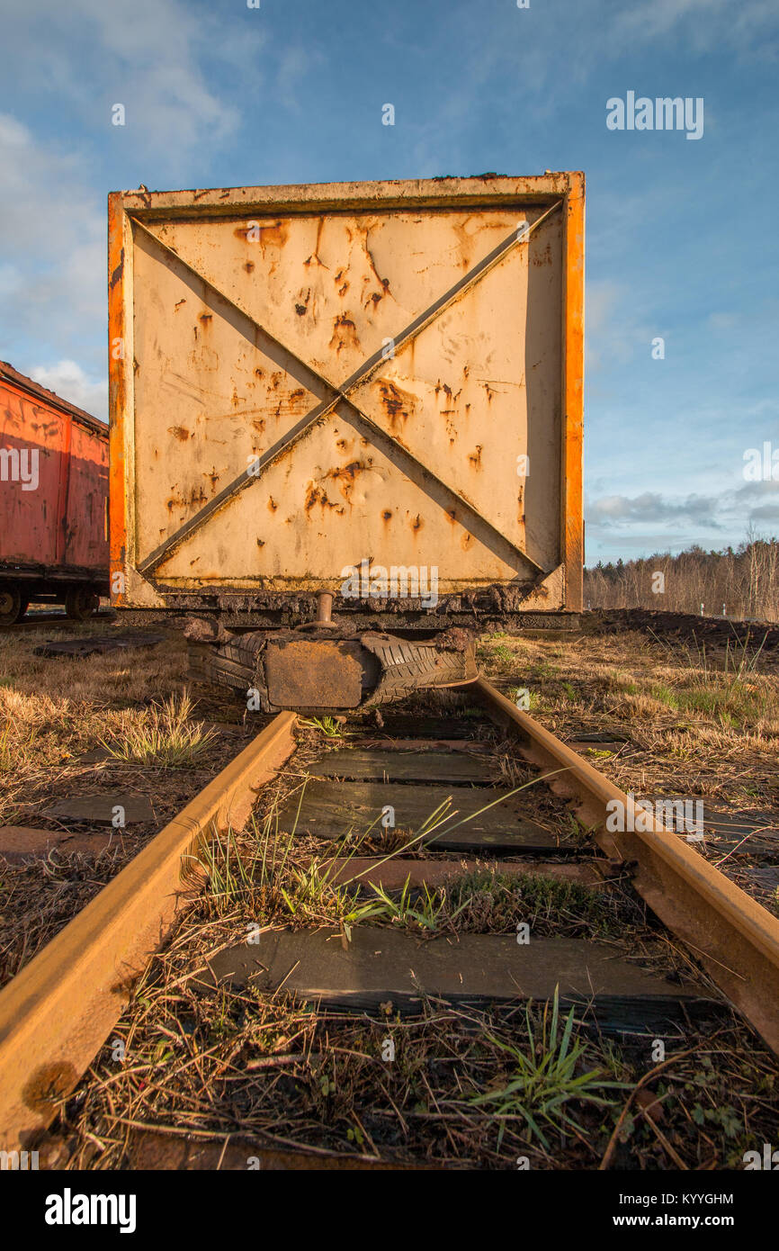 Old mining cart hi-res stock photography and images - Alamy