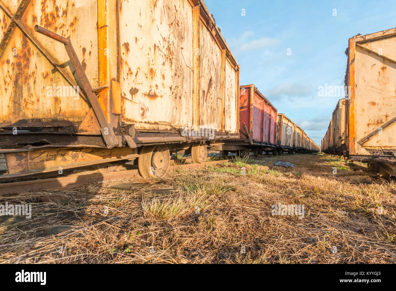 Old mine cart hi-res stock photography and images - Alamy