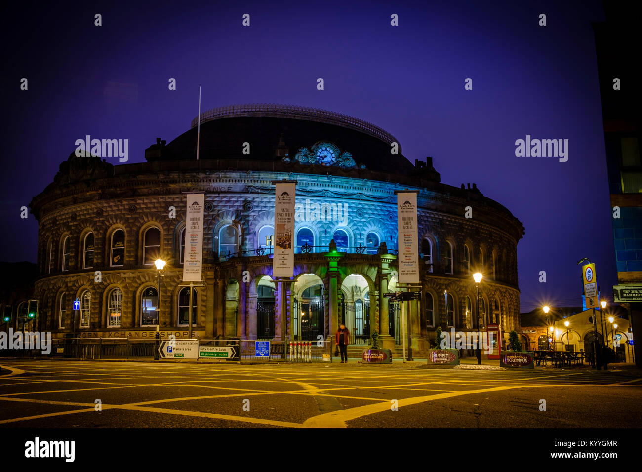 Leeds Corn Exchange, Leeds, West Yorkshire, UK Stock Photo - Alamy