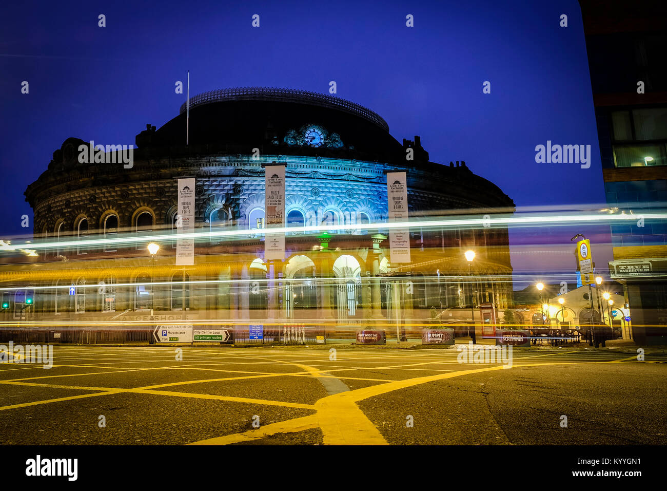 Leeds Corn Exchange, Leeds, West Yorkshire, UK Stock Photo - Alamy