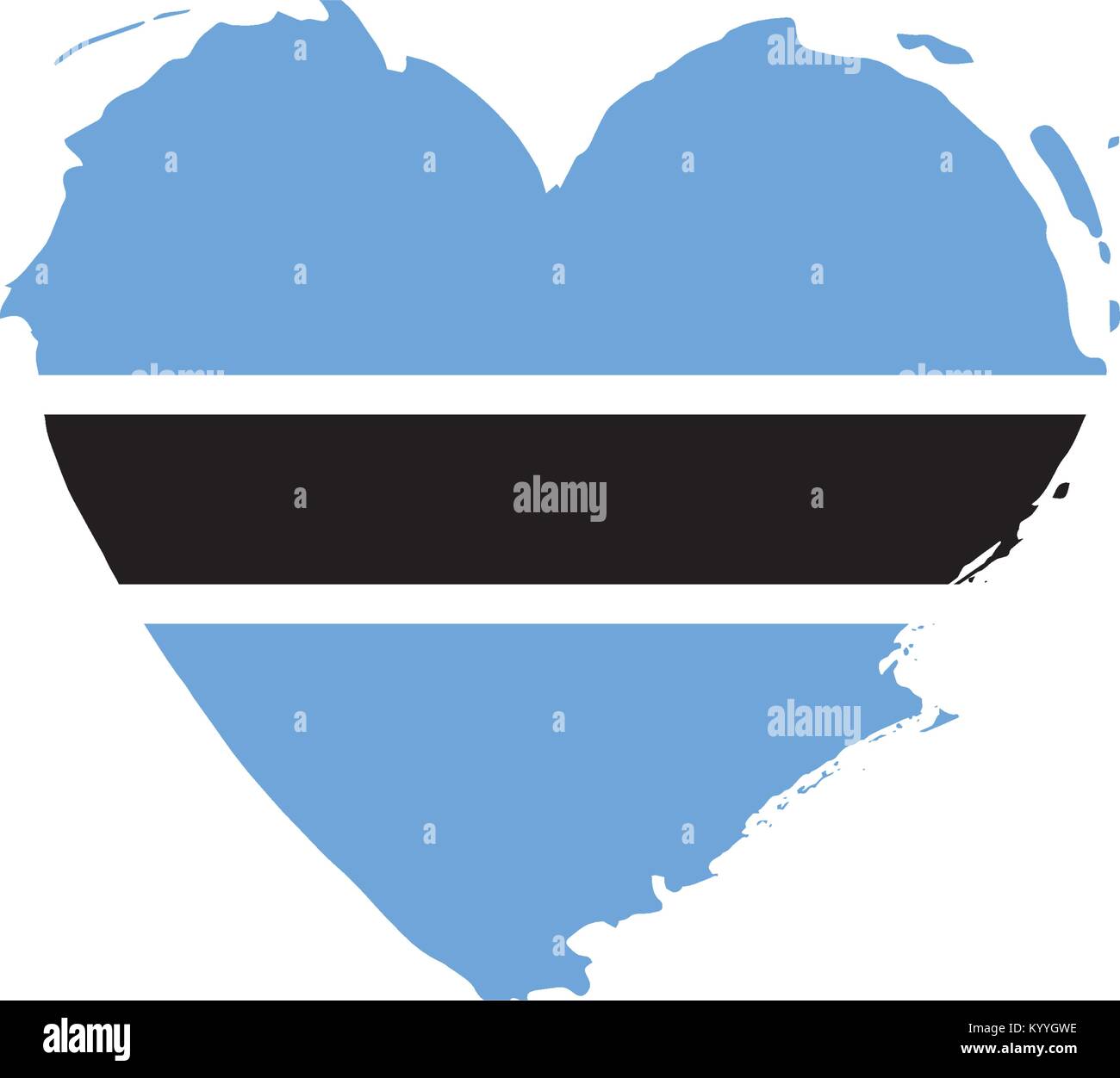 Botswana flag, vector illustration Stock Vector Image & Art - Alamy