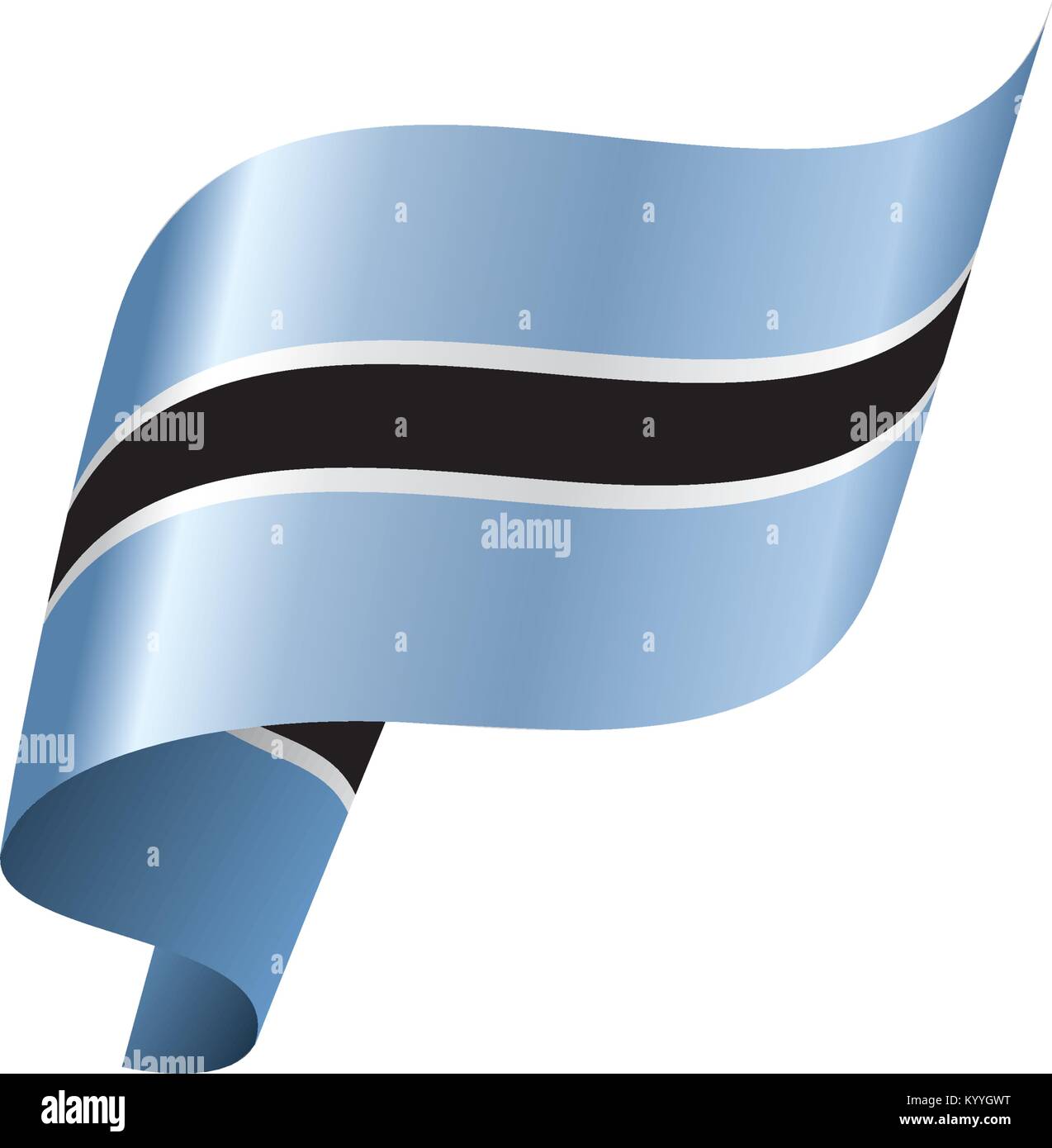Botswana flag, vector illustration Stock Vector Image & Art - Alamy
