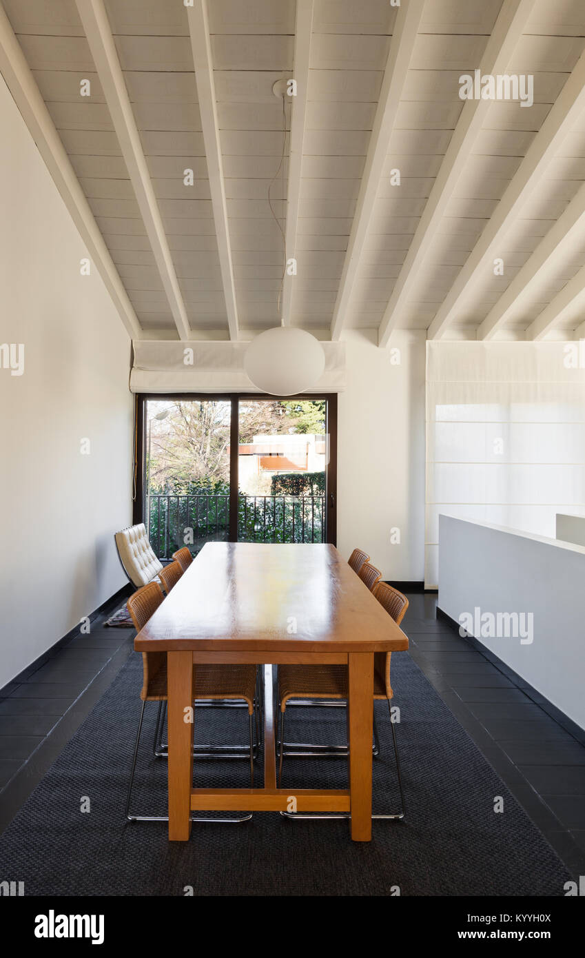 Inside interior table hi-res stock photography and images - Alamy