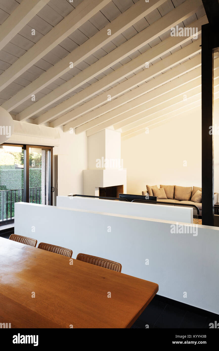 Modern loft interior hi-res stock photography and images - Alamy