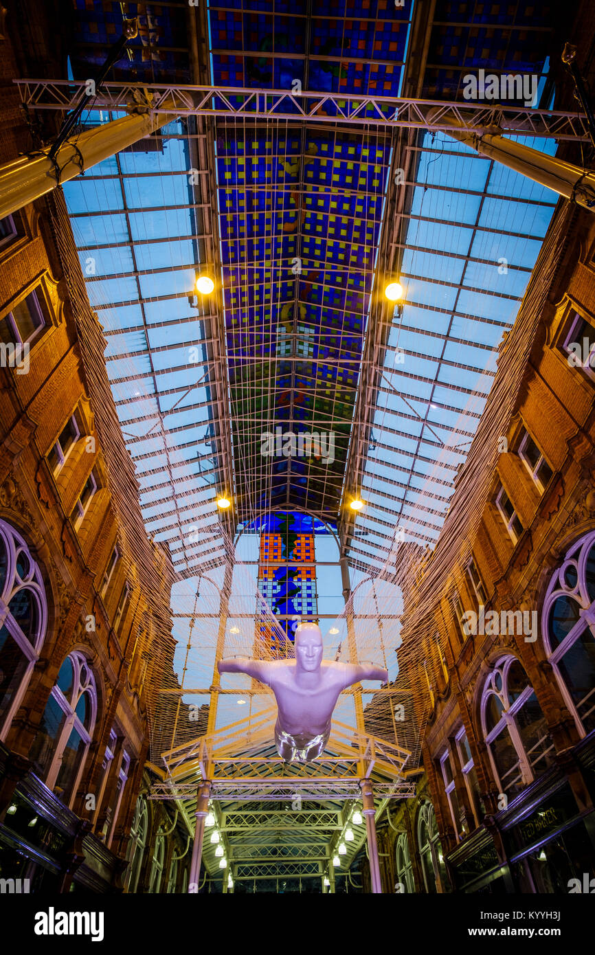 The Victoria Quarter Shopping Arcades, Leeds, West Yorkshire, England ...