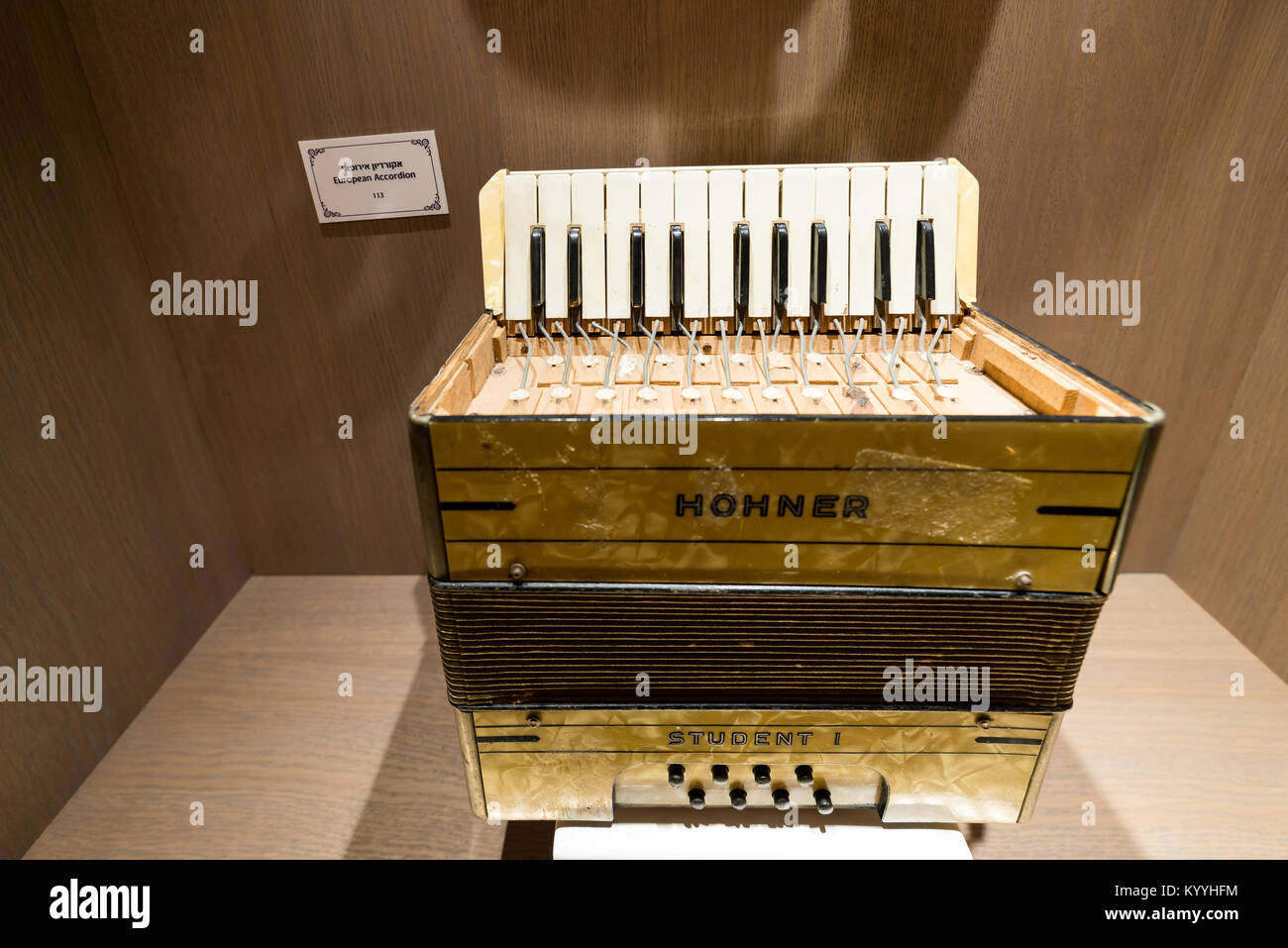 The Museum of Jewish Music in Jerusalem, Israel Stock Photo - Alamy