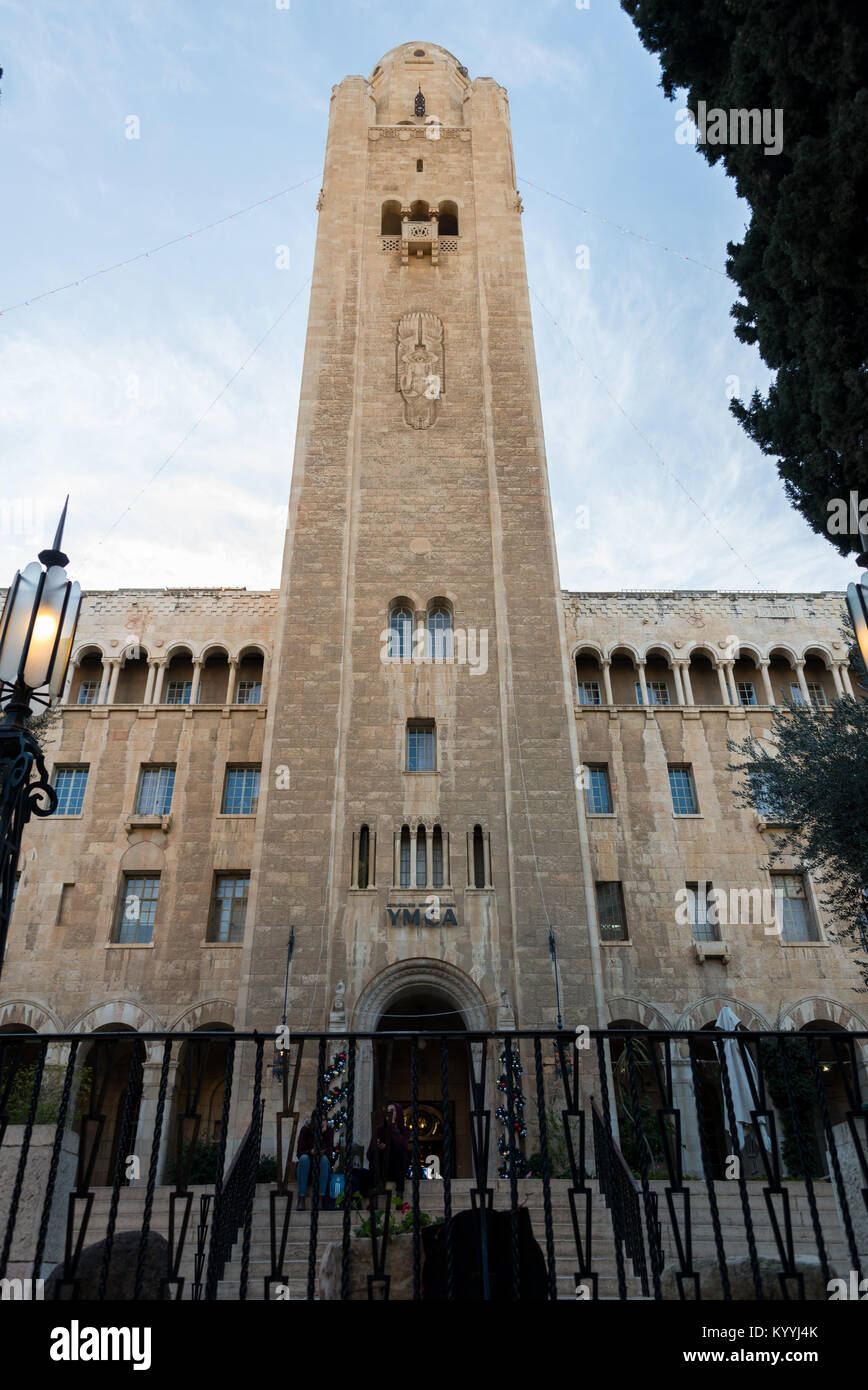 Jerusalem international ymca building hi-res stock photography and ...