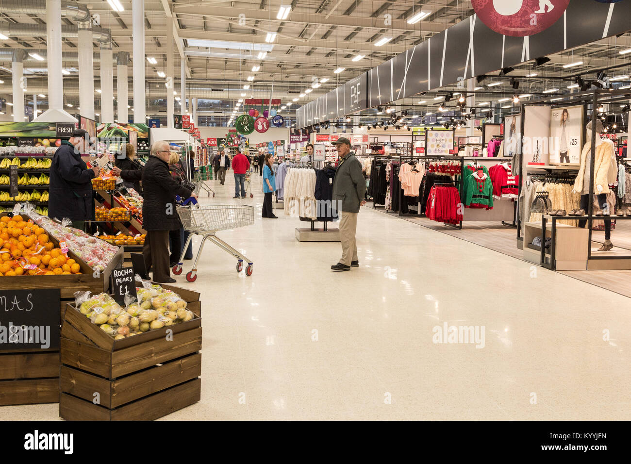 Tesco Extra, Rotherham, Yorkshire UK Stock Photo - Alamy