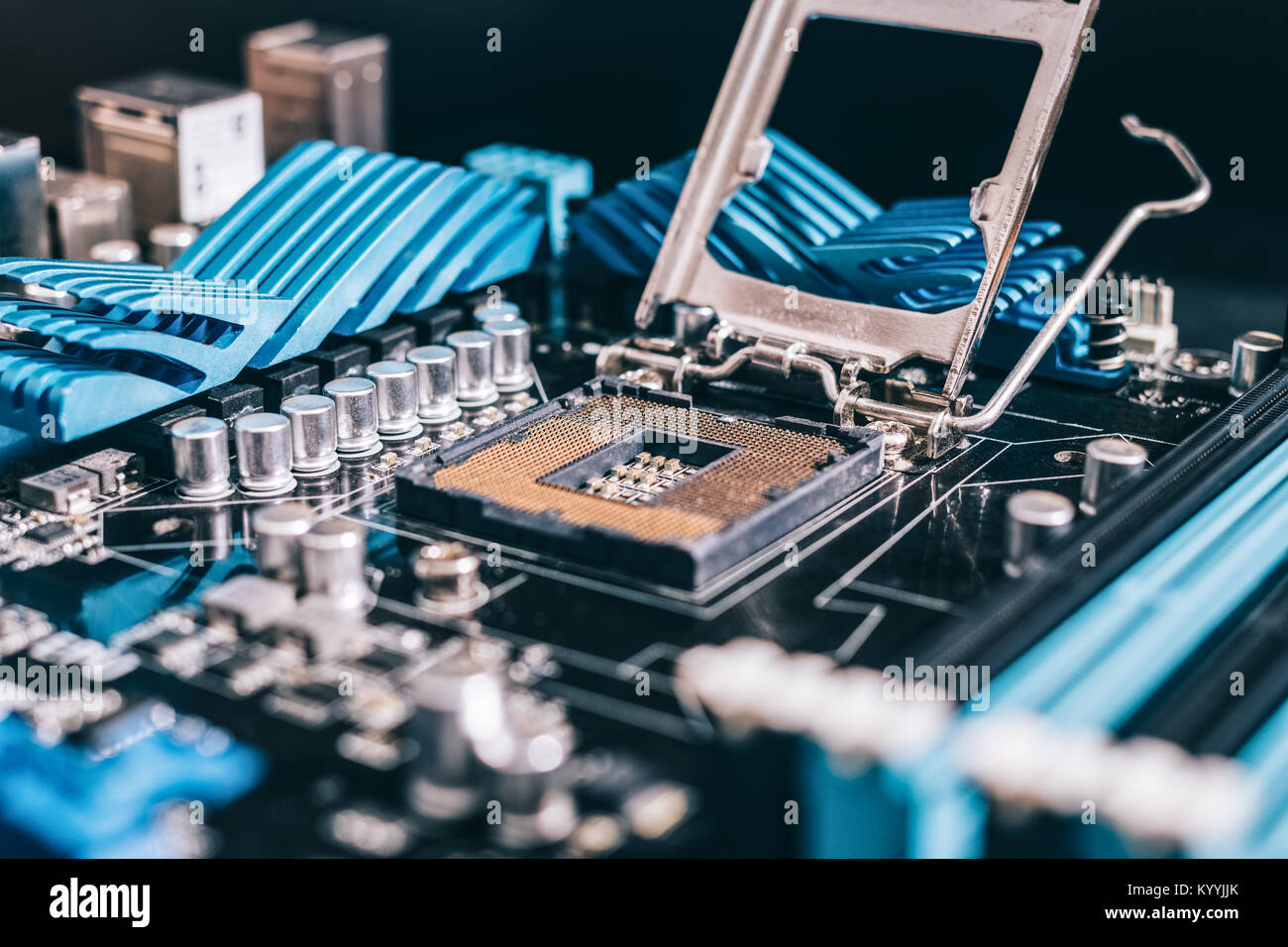 Closeup details computer memory ram hi-res stock photography and images ...