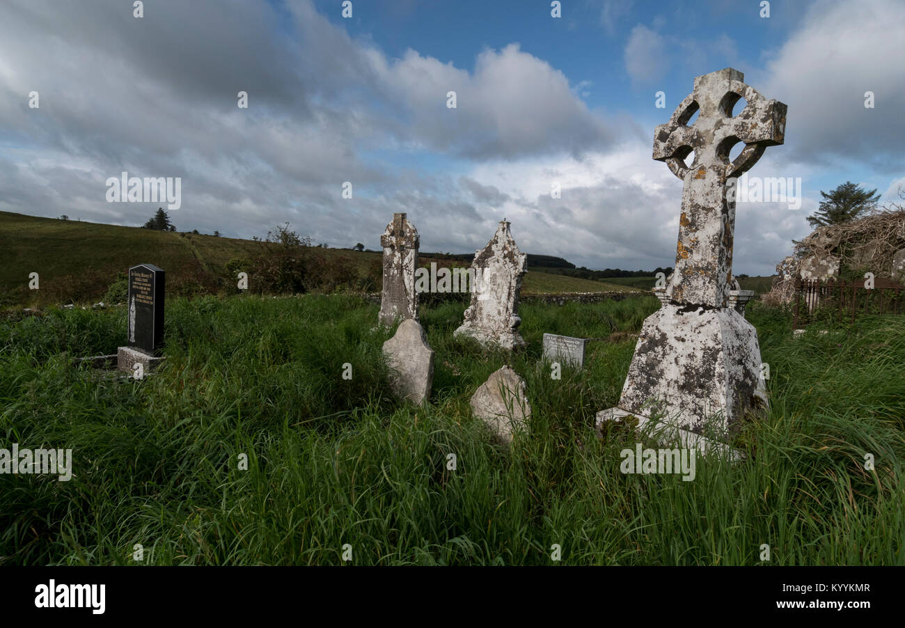 Templemore Burial Ground, Riverstown Ireland Stock Photo - Alamy