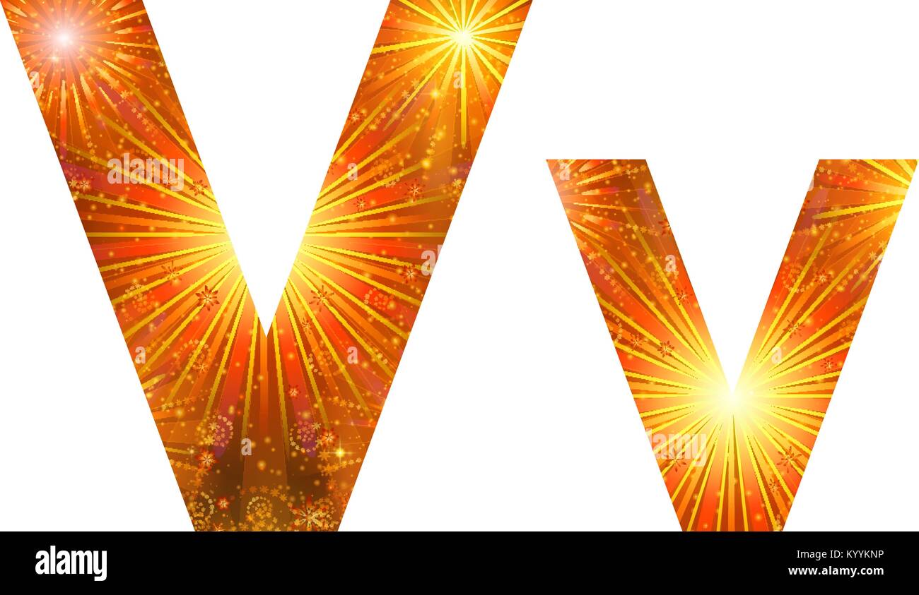 Letter v lowercase Stock Vector Images - Alamy