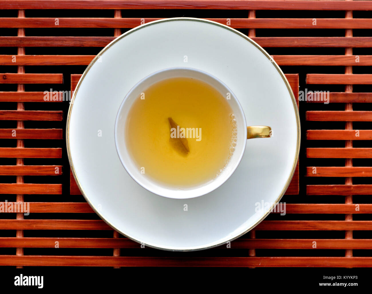 Cup of white tea Stock Photo - Alamy